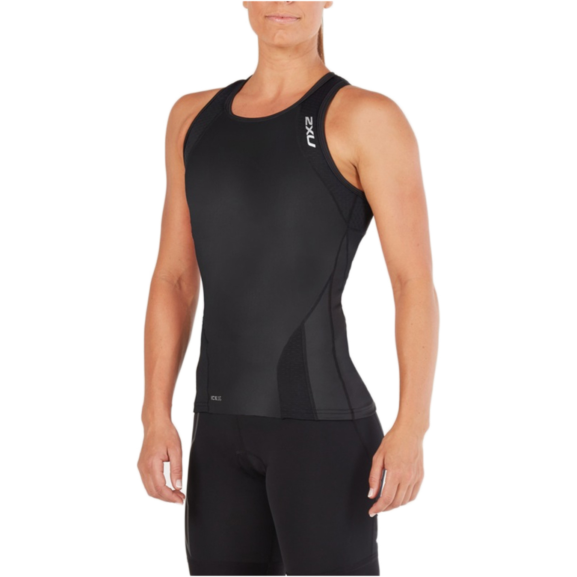 2xu Womens Perform Triathlon Singlet Black Wt4857a Triathlon